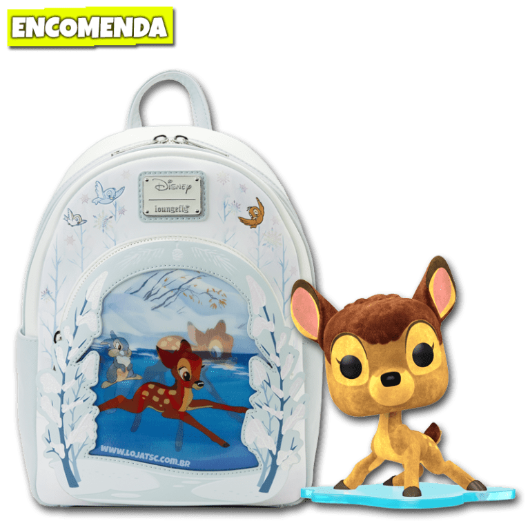 Loungefly Disney - Bambi #351 Flocked - Loja TSC
