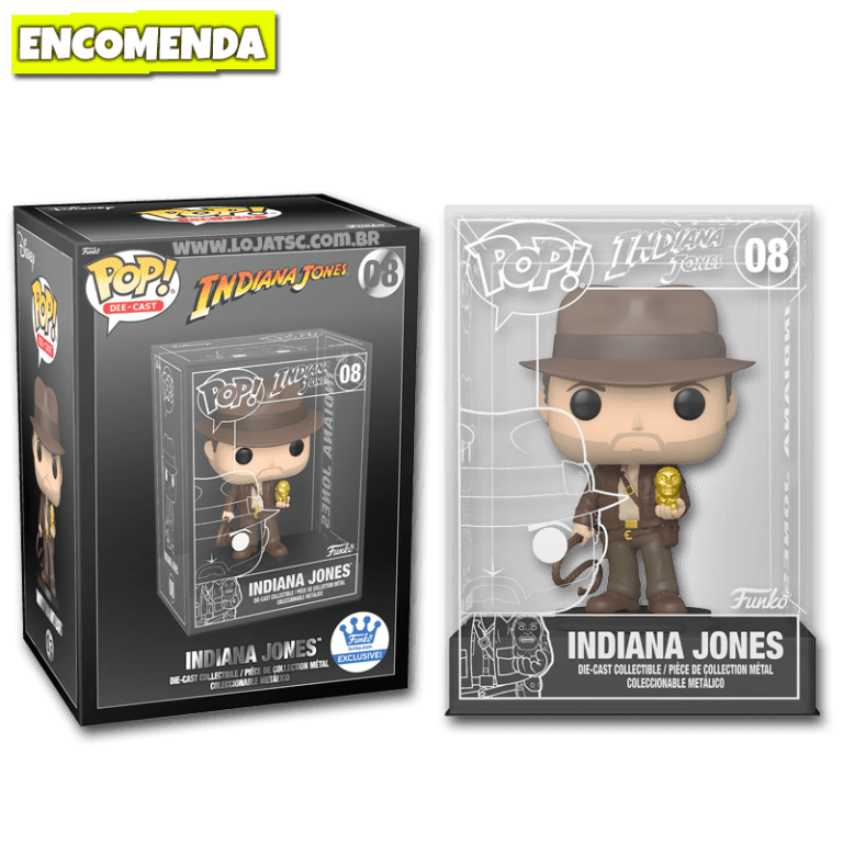 Funko Pop! Die Cast - Indiana Jones #08 - Loja TSC