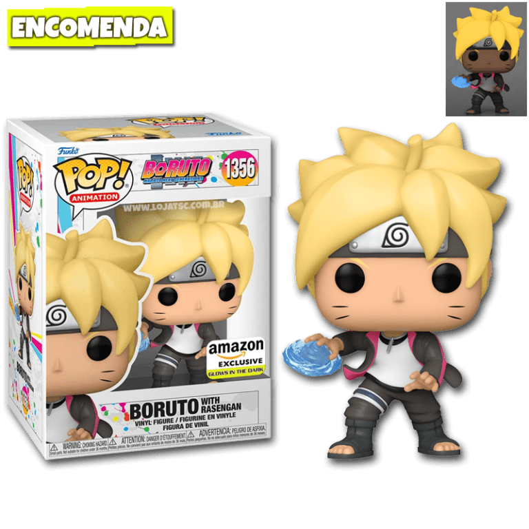Funko Pop! Naruto: Boruto: Next Generations - Boruto #1356 GITD - Loja TSC