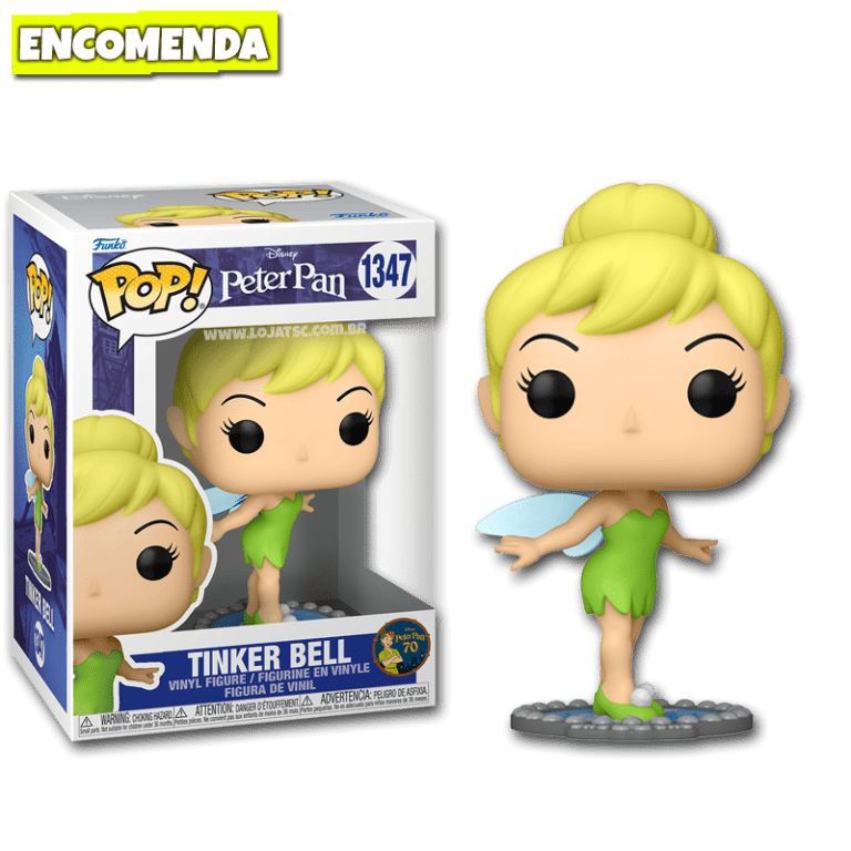 Funko Pop! Peter Pan 70 anos - Tinker Bell #1347 - Loja TSC