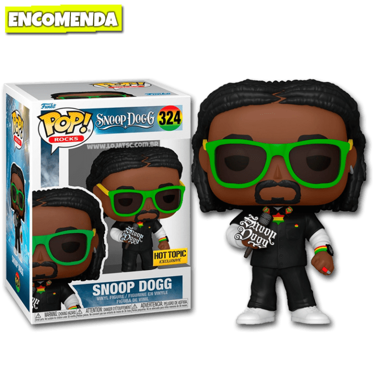 Funko Pop! Snoop Dogg #324 - Loja TSC