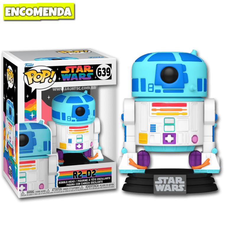 Funko Pop! Star Wars Pride - R2-D2 #639 - Loja TSC