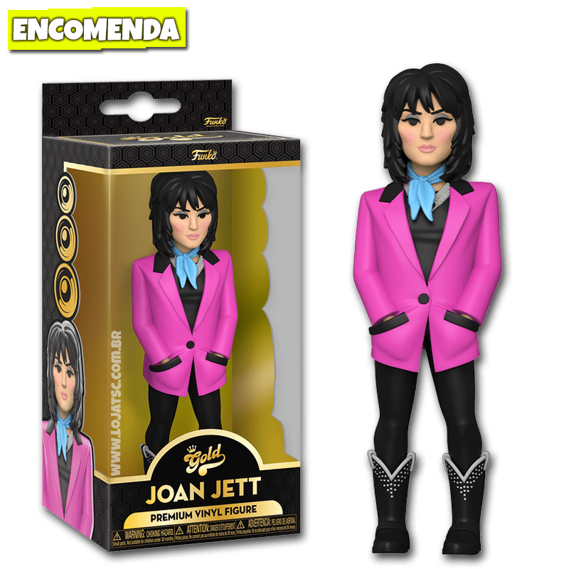 Funko Gold Vinyl Joan Jett - Loja TSC