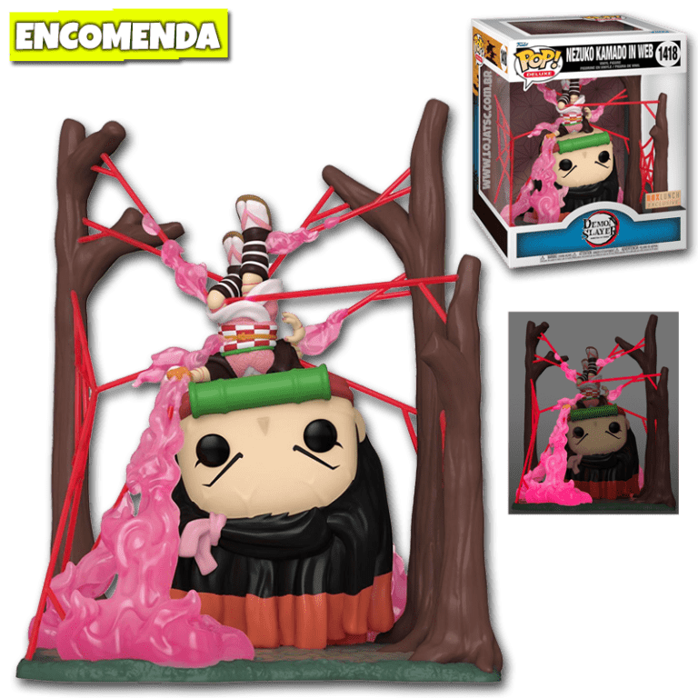 Funko Pop! Demon Slayer – Nezuko Kamado in Web #1418 - Loja TSC