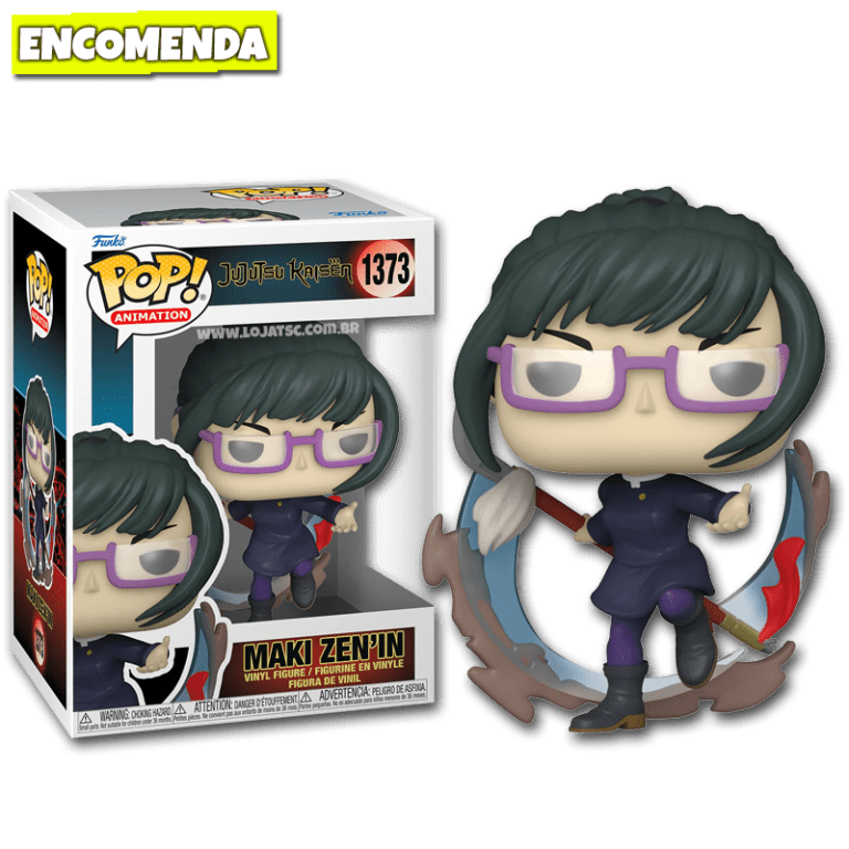 Funko Pop! Jujutsu Kaisen – Maki Zen'in #1373 - Loja TSC