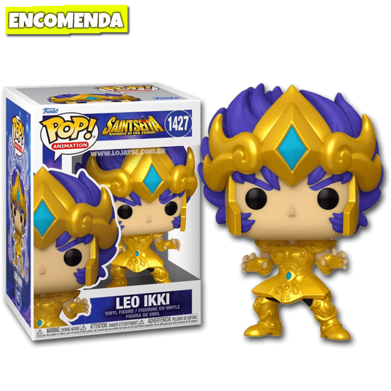 Funko Pop! Os Cavaleiros do Zodíaco - Saori Kido 1463 - Loja TSC
