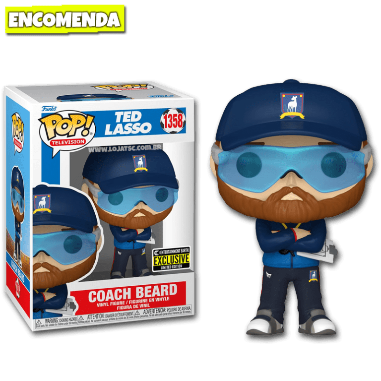 Funko Pop! Ted Lasso – Coach Beard #1358 - Loja TSC