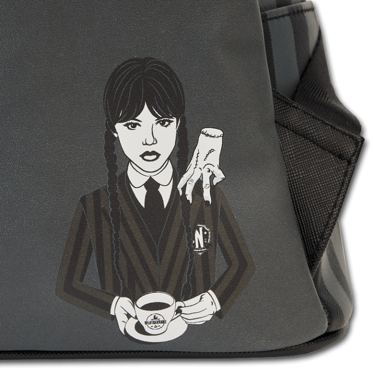 Loungefly Wednesday Addams Mini Backpack - Loja TSC
