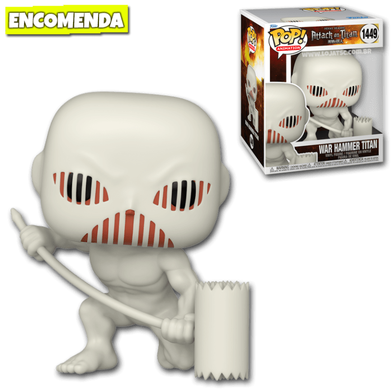 Funko Pop! Attack on Titan - War Hammer Titan 1449 - Loja TSC