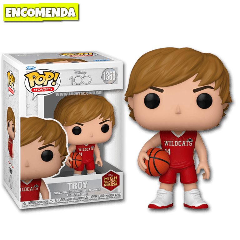 Funko Pop! Disney 100: High School Musical - Troy 1368 - Loja TSC