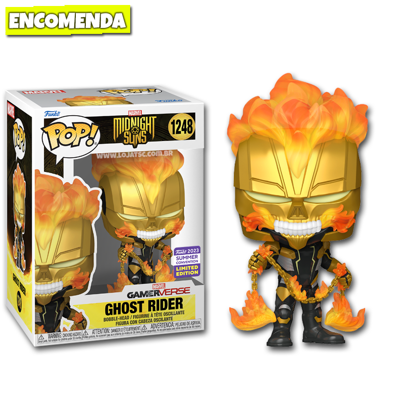 Funko Pop! Midnight Suns - Ghost Rider #1248 - Loja TSC