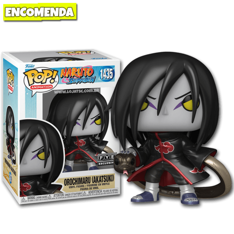 Funko Pop! Naruto: Shippuden - Orochimaru (Akatsuki) #1435 Metallic ...