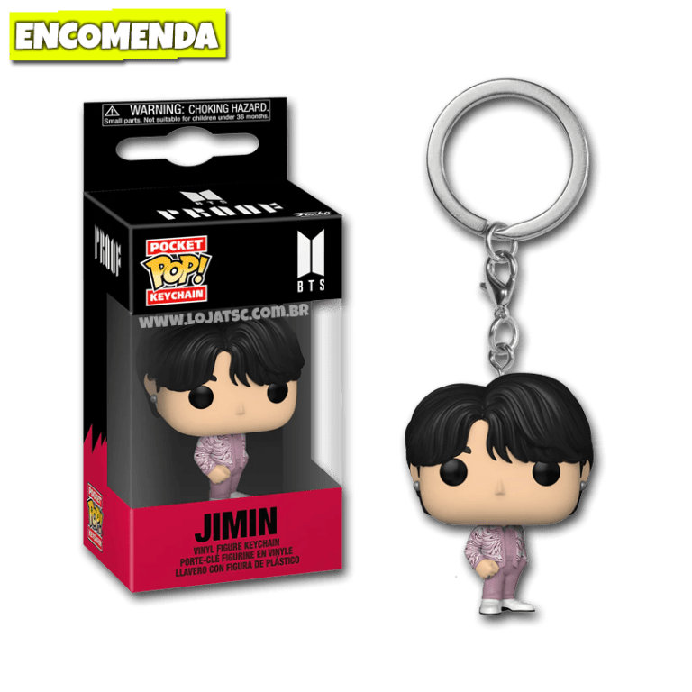 Funko Pop! Chaveiro BTS Yet To Come - Jimin - Loja TSC
