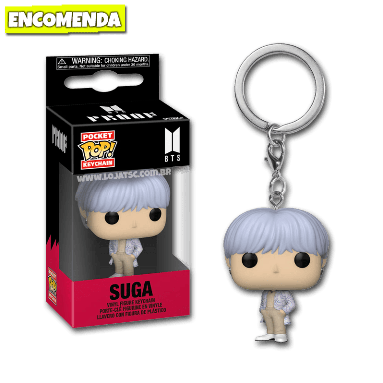 Funko Pop! Chaveiro BTS Yet To Come - Suga - Loja TSC