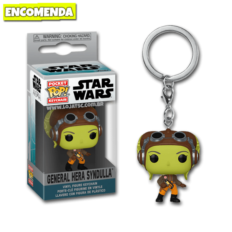 Funko Pop! Chaveiro Star Wars - General Hera Syndulla - Loja TSC