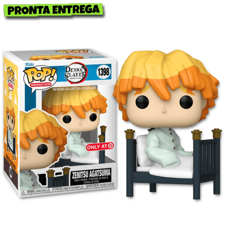 Funko Pop! Demon Slayer - Zenitsu Agatsuma 1398 - Loja TSC Funko Pop! Demon Slayer - Zenitsu Agatsuma 1398 - Loja TSC