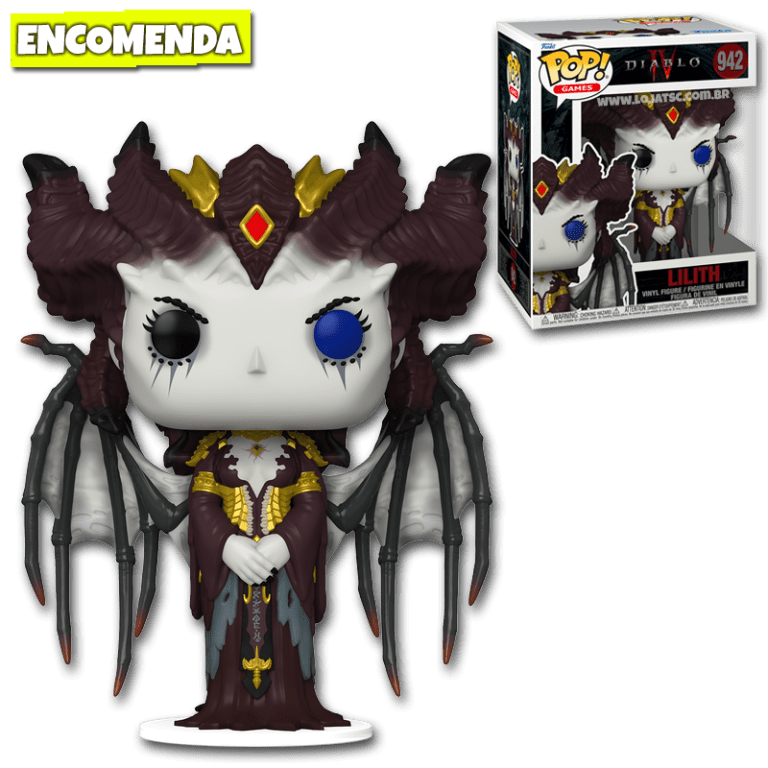 Funko Pop! Diablo IV - Lilith #942 GITD - Loja TSC