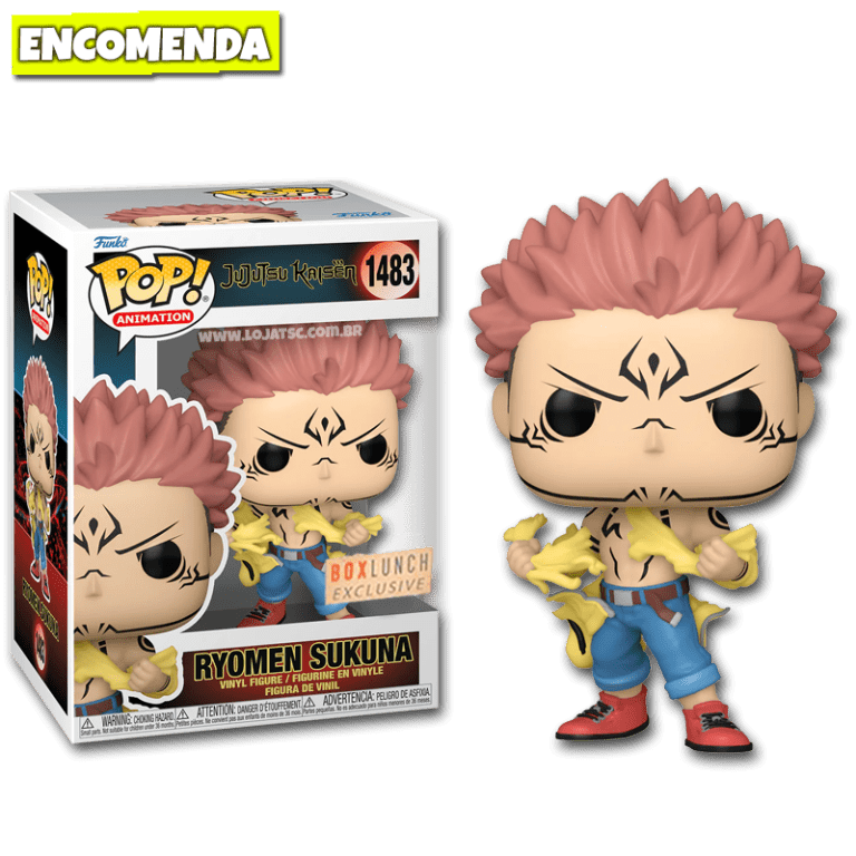 Funko Pop! Jujutsu Kaisen – Ryomen Sukuna #1483 - Loja TSC