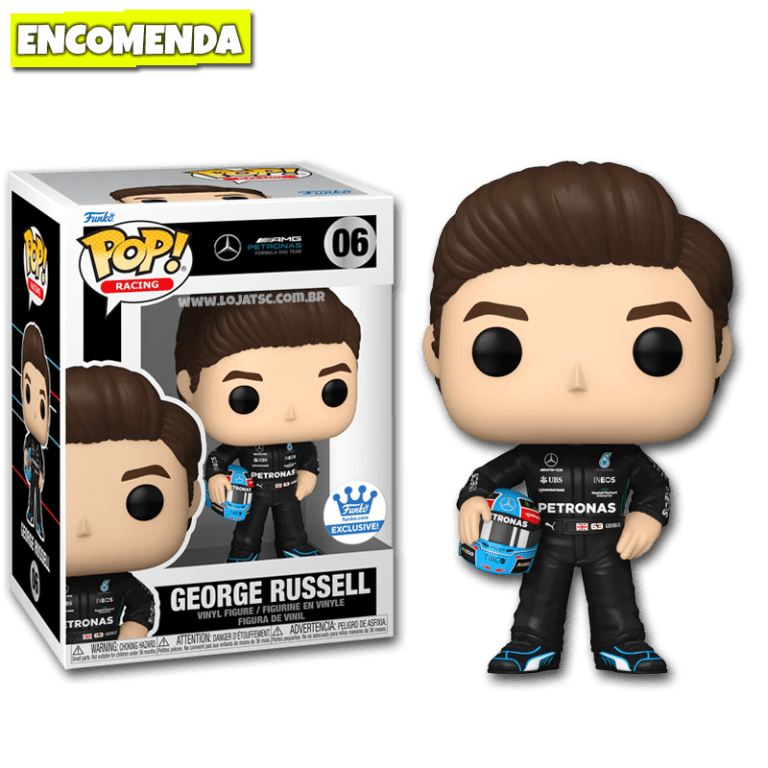 Funko Pop! Racing - George Russell 06 - Loja TSC
