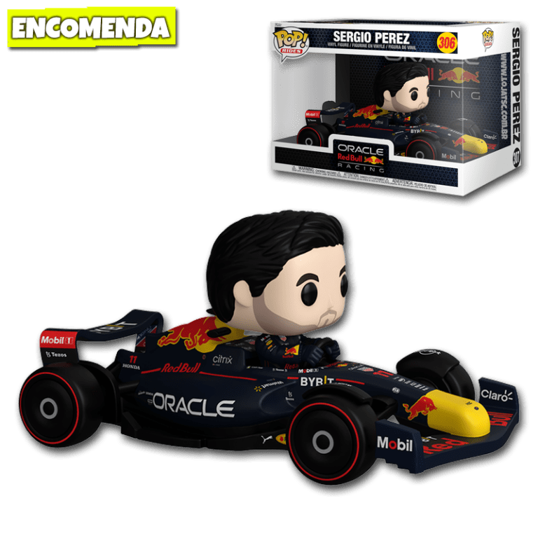 Funko Pop! Ride Super Deluxe: Racing - Max Verstappen 307 - Loja TSC
