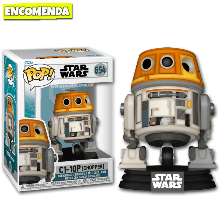 Funko Pop! Star Wars - C1-10P (Chopper) #654 - Loja TSC