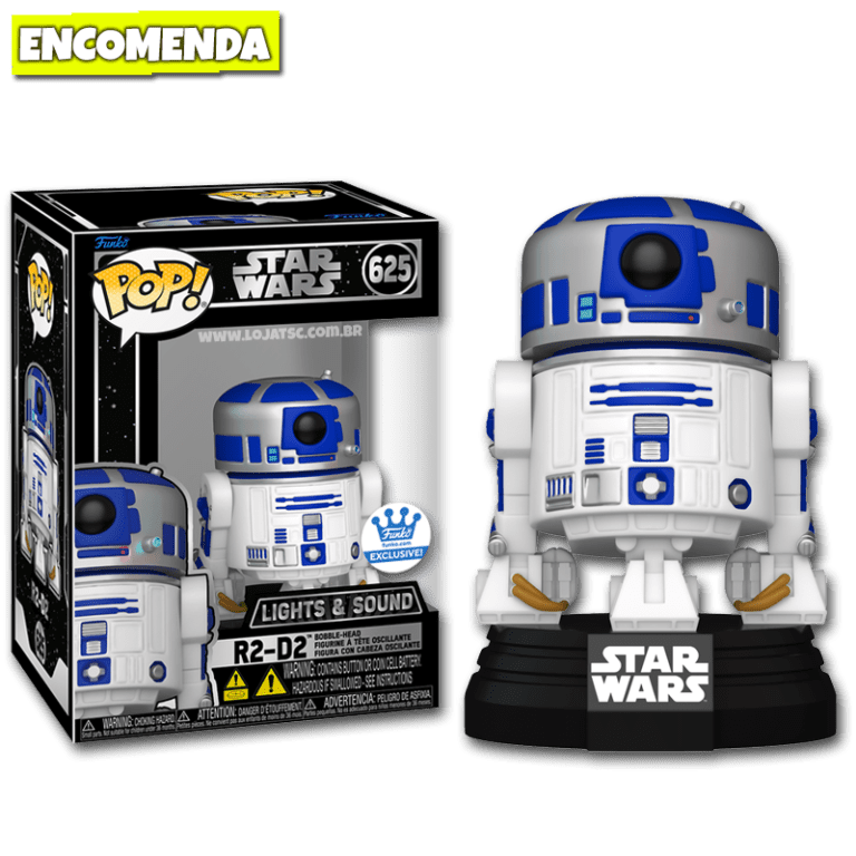 Funko Pop! Star Wars - R2-D2 #625 - Loja TSC
