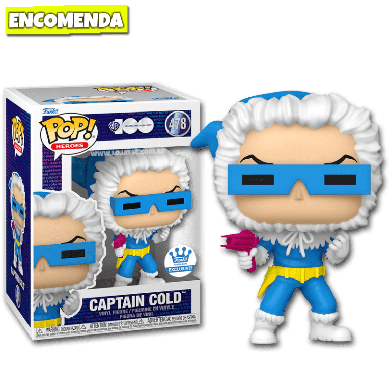 Funko Pop! WB 100th - Captain Cold #478 - Loja TSC
