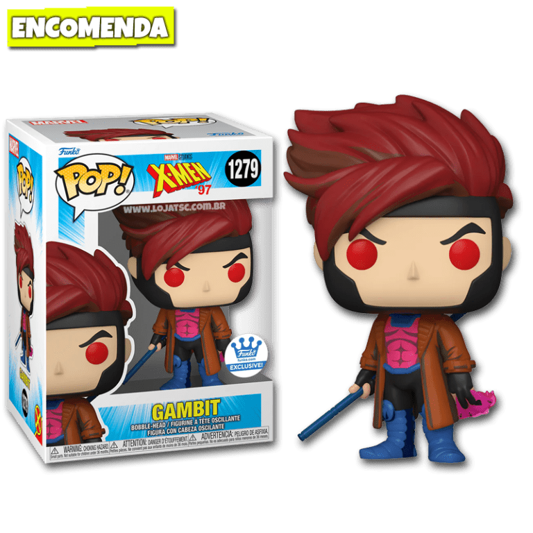 Funko Pop! X-Men - Gambit #1279 - Loja TSC