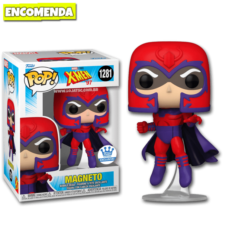 Funko Pop! X-Men - Magneto 1281 - Loja TSC
