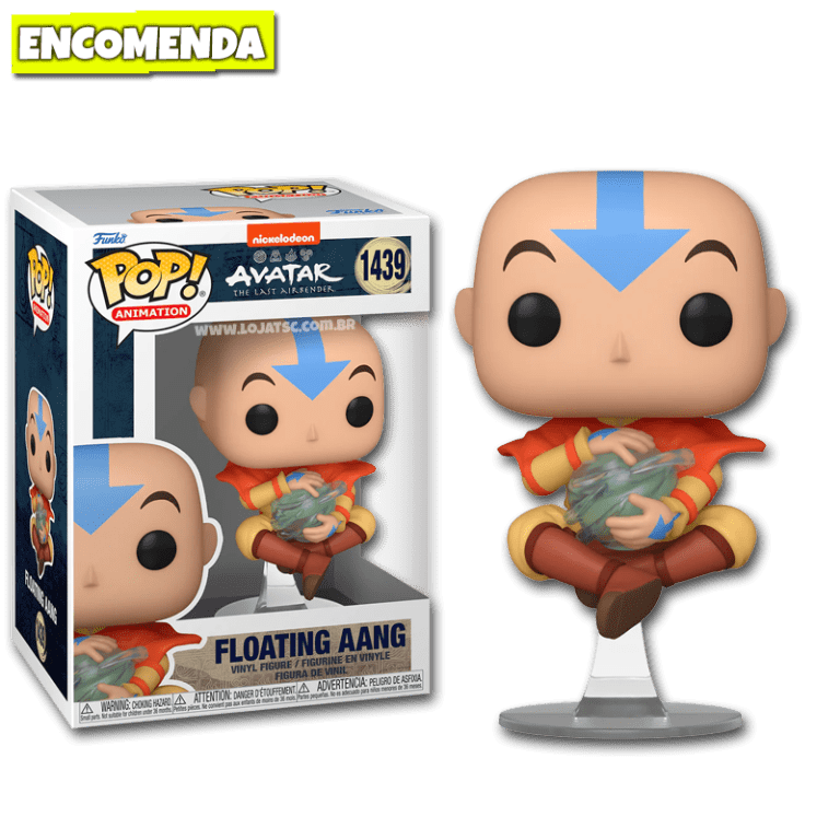 Funko Pop! Avatar - Floating Aang 1439 GITD - Loja TSC