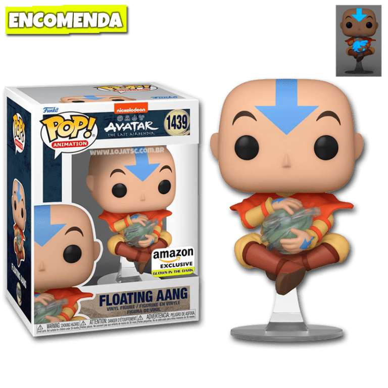 Funko Pop! Avatar - Floating Aang 1439 - Loja TSC