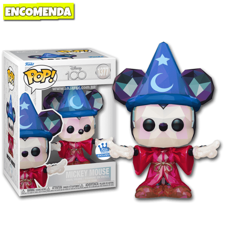 Funko Pop! Disney 100 – Mickey Mouse (FACET) 1377 - Loja TSC