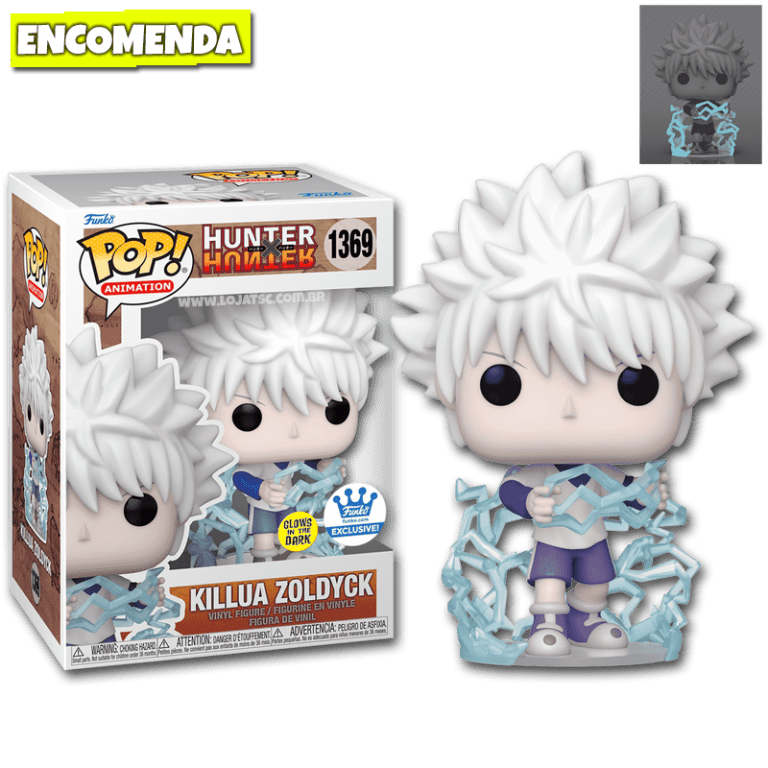 Funko Pop! Hunter x Hunter - Killua Zoldyck #1369 - Loja TSC