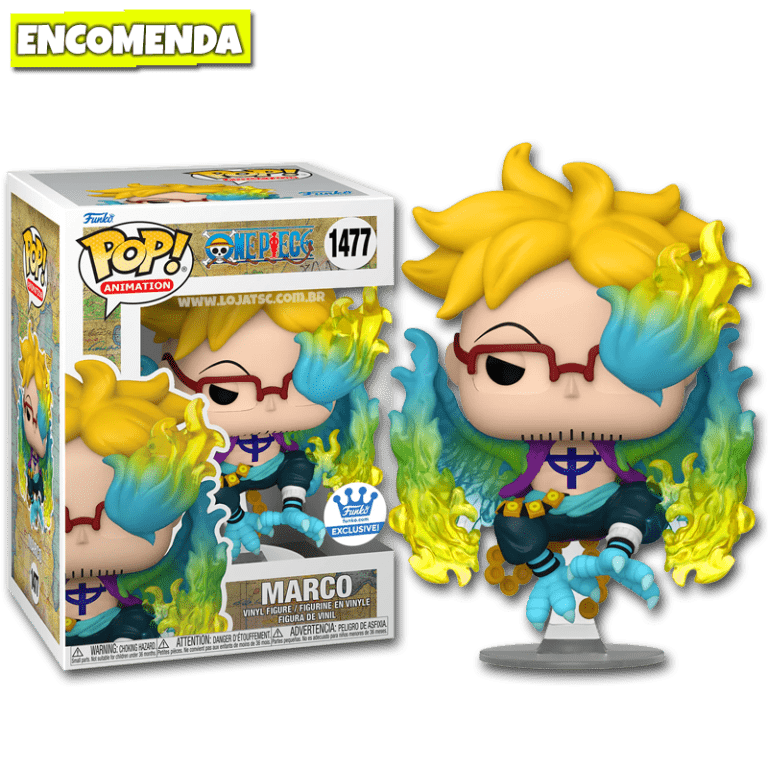 Funko Pop! One Piece - Marco 1477 - Loja TSC