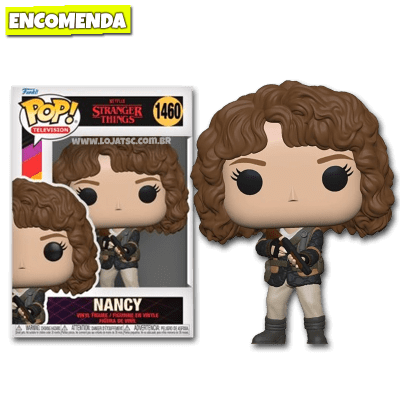 Funko Pop! Stranger Things – Nancy #1460 - Loja TSC