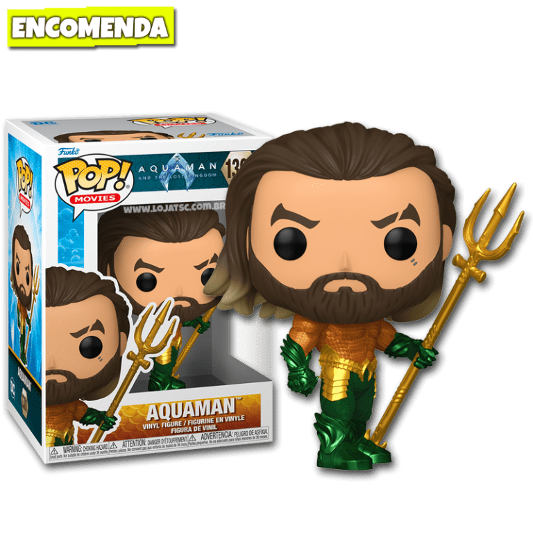 Funko Pop! Aquaman - Aquaman and Storm #295 - Loja TSC