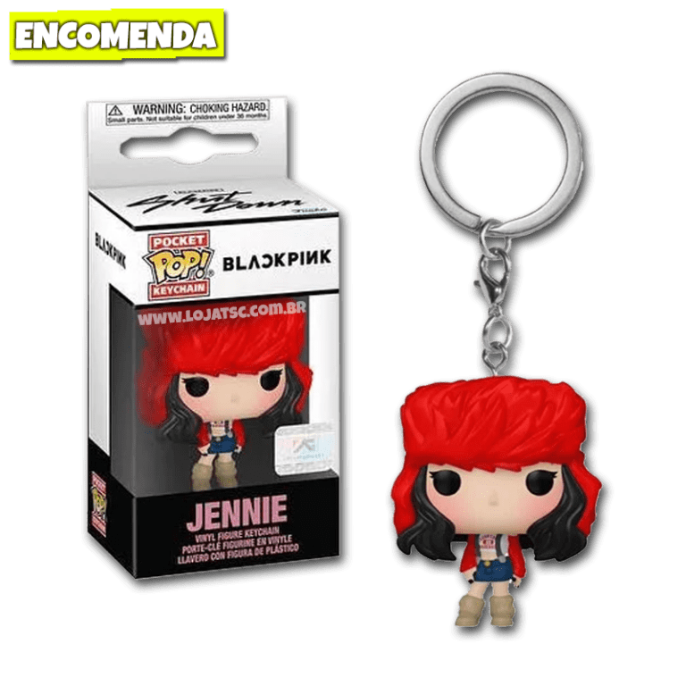 Funko Pop Chaveiro Blackpink Jennie Loja Tsc