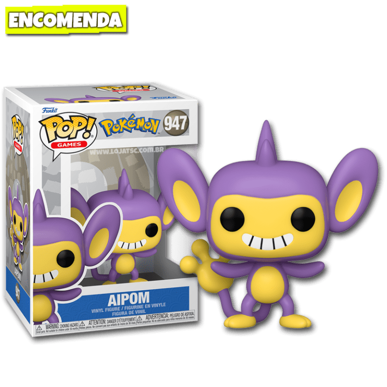 Funko Pop! Pokémon - Aipom 947 - Loja TSC