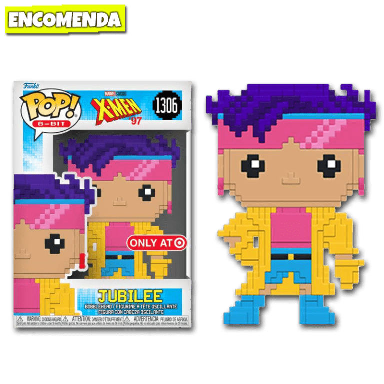 Funko Pop! 8-BIT X-Men - Jubilee 1306 - Loja TSC