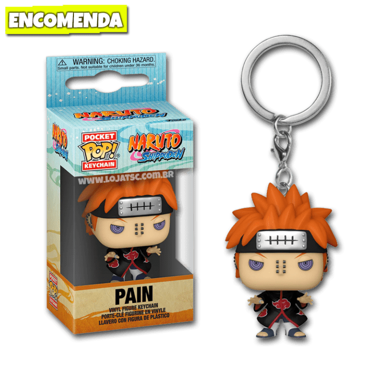 Funko Pop! Chaveiro Naruto: Shippuden - Pain - Loja TSC