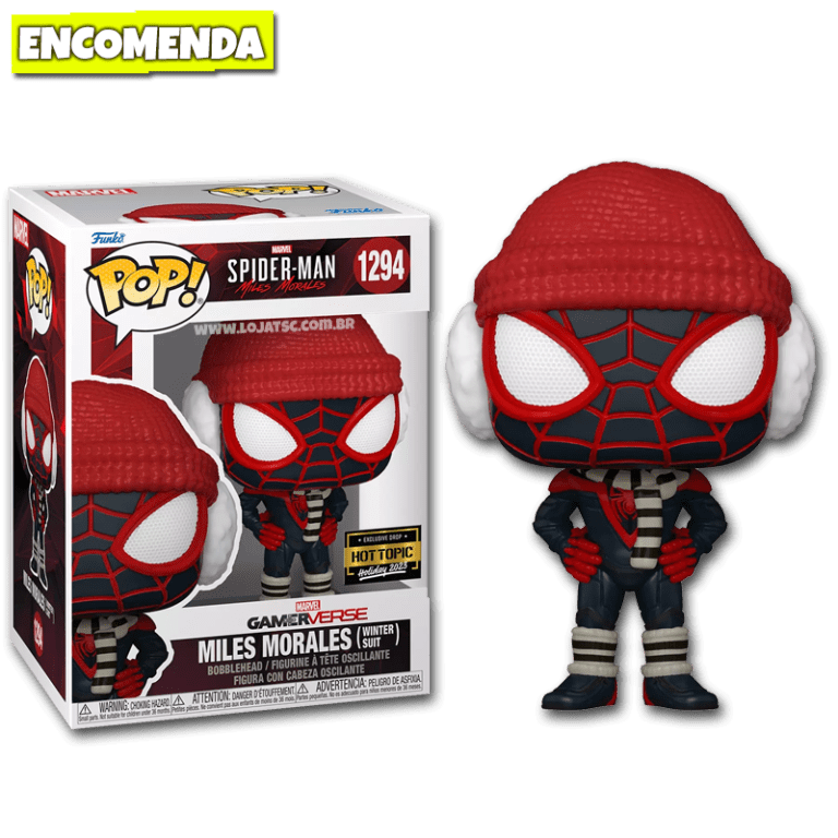 Funko Pop! Marvel - Miles Morales 1294 - Loja TSC