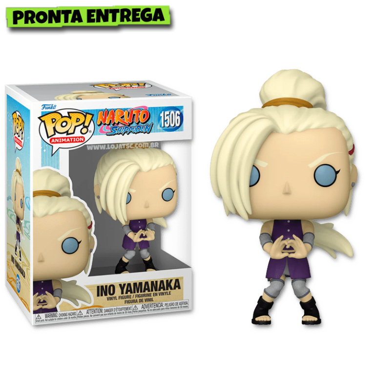 Funko Pop! Naruto: Shippuden - Ino Yamanaka 1506 - Loja TSC