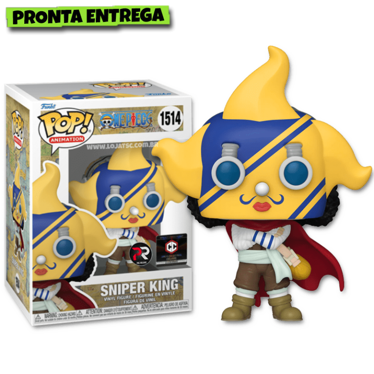 Funko Pop! One Piece - Sniper King 1514 - Loja TSC