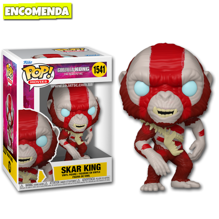Funko Pop! Godzilla x Kong - Skar King 1548 - Loja TSC