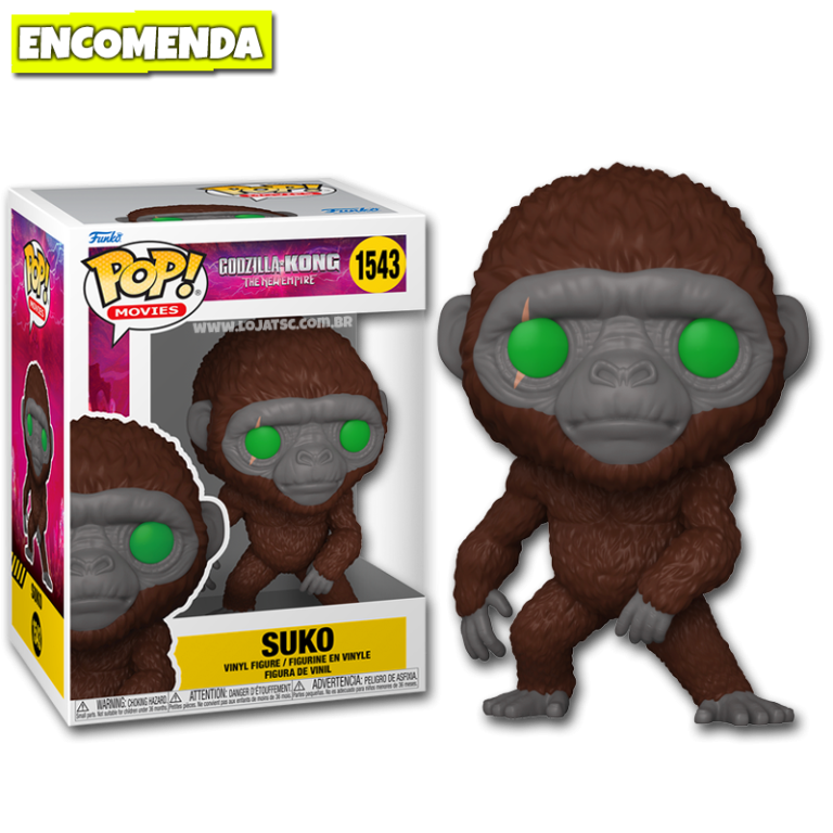 Funko Pop! Godzilla x Kong - Suko 1543 - Loja TSC