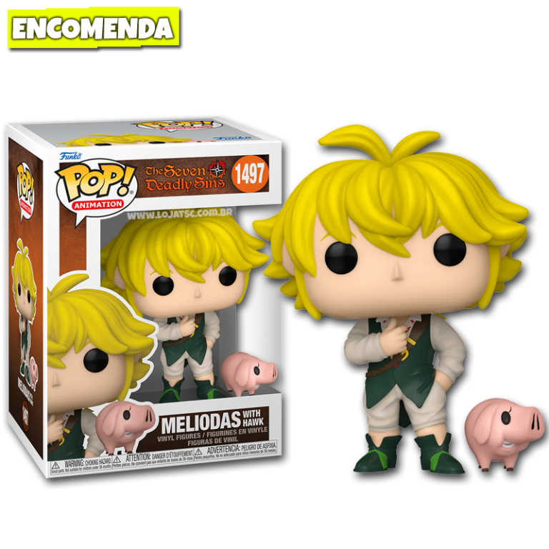 Funko Pop! The Seven Deadly Sins - Possessed Meliodas #1345 - Loja TSC