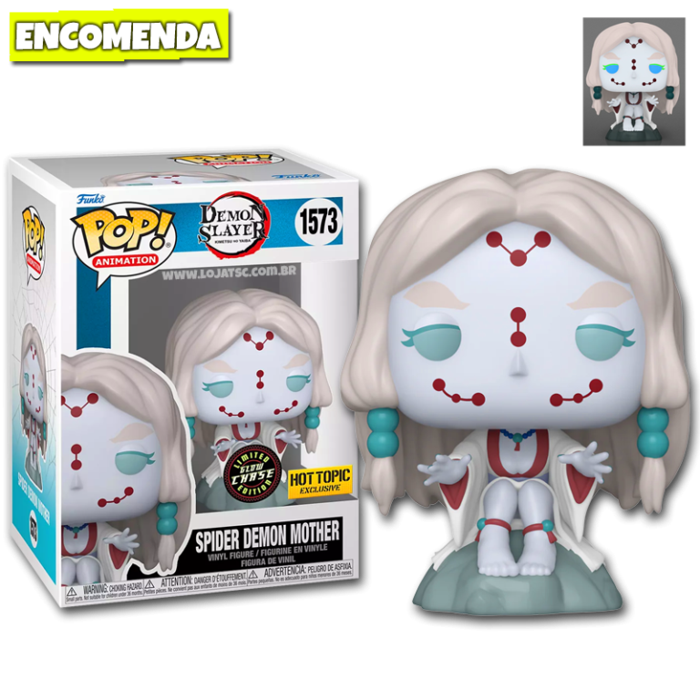 Funko Pop! Demon Slayer - Spider Demon Mother #1573 CHASE - Loja TSC
