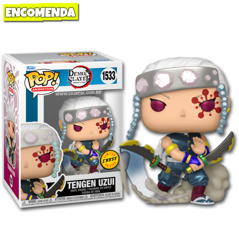 Funko Pop! Demon Slayer - Tengen Uzui 1533 CHASE - Loja TSC