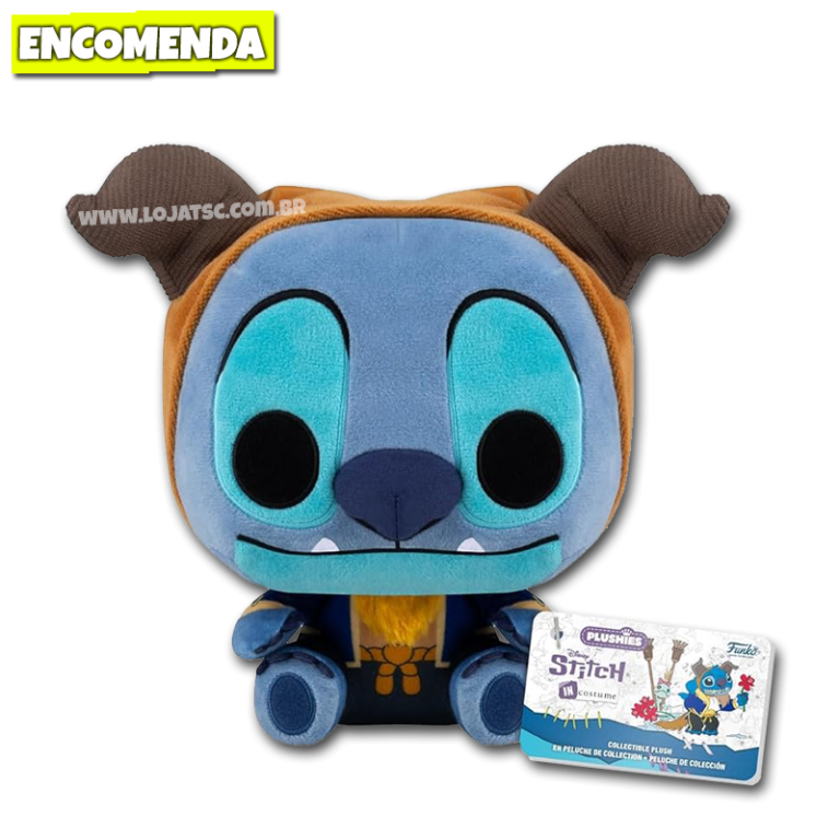 Funko Plush Wish Stitch in costume - Beast - Loja TSC