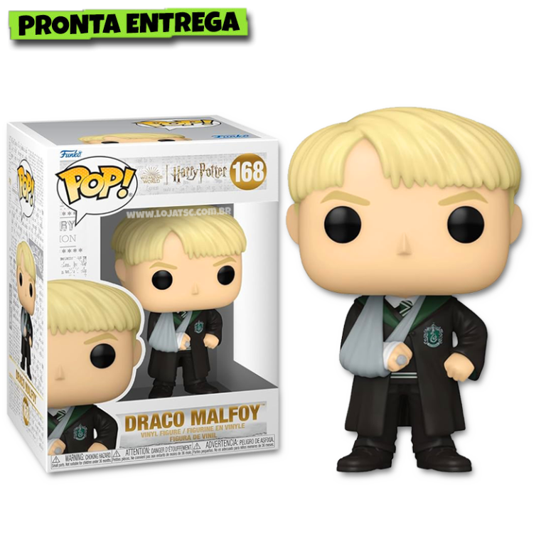Funko Pop! Harry Potter Prisoner of Azkaban - Draco Malfoy 168 - Loja TSC